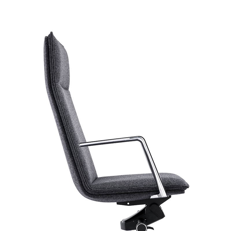 Furicco Leather High Density Foam Executive Genuine Leather Office Chair...